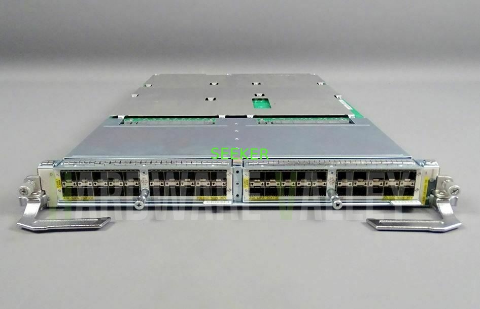 CISCO A9K-MOD80-TR w/ 2x A9K-MPA-20X1GE 80G Modular Linecard, Packet ...