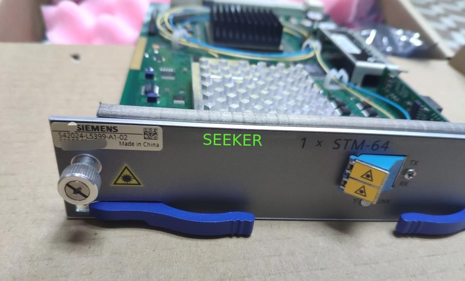 SIEMENS STM-64 CARD, 1X STM-64 OPT.(SR-1) 12KM S42024-L5399-A1 SURPASS ...