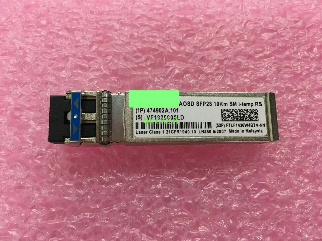 NOKIA AOSD 474902A.101 SFP28 25G LR 10km 1310nm I-Temp RS FTLF1436W4BTV-NN
