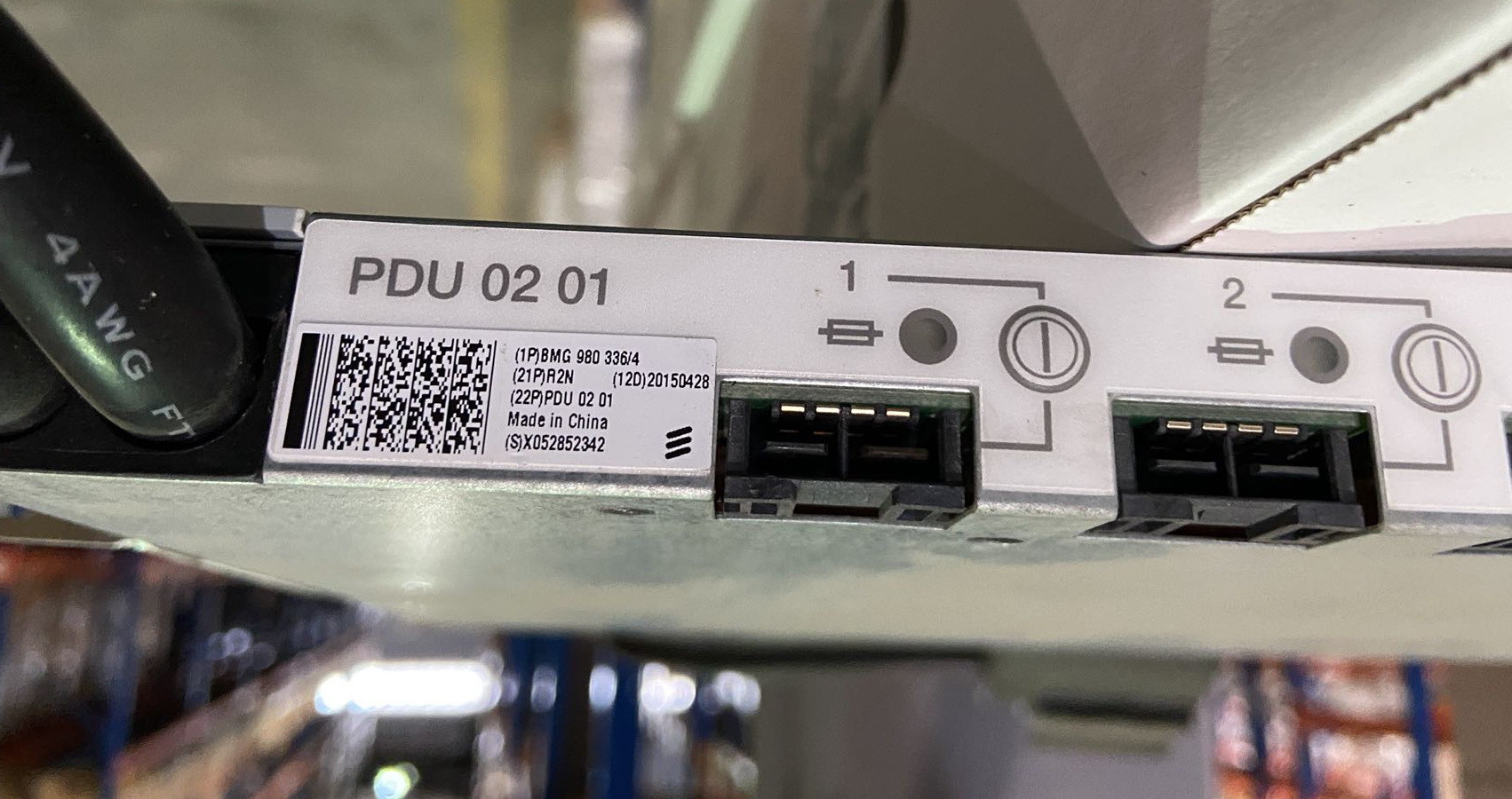 Ericsson PDU 02 01 Module BMG 980 336/4 Power Distribution Unit LTE ...