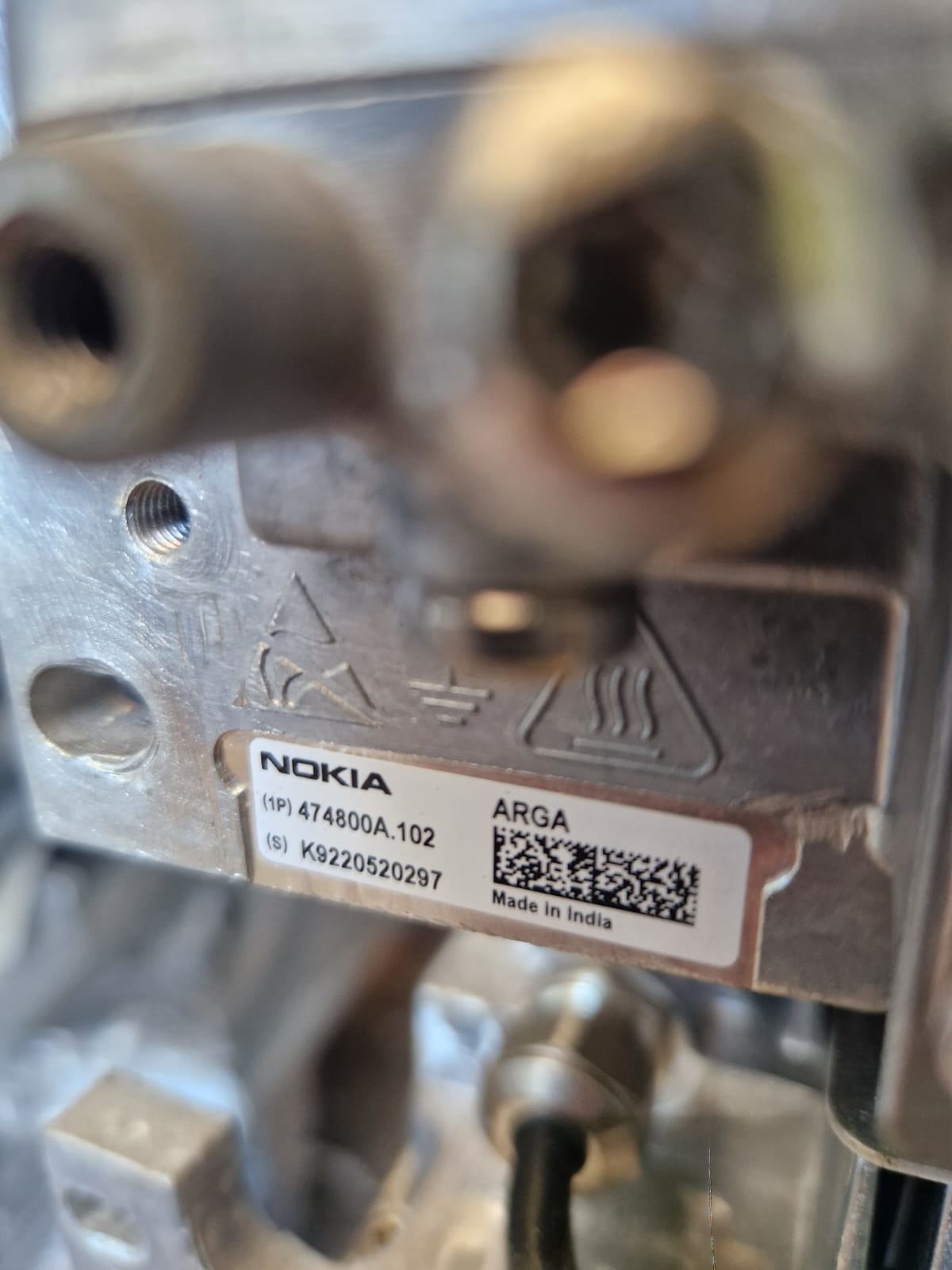 NOKIA 474800A ARGA AirScale RFM 6T6R B1 480W 2100MHz for 4G LTE