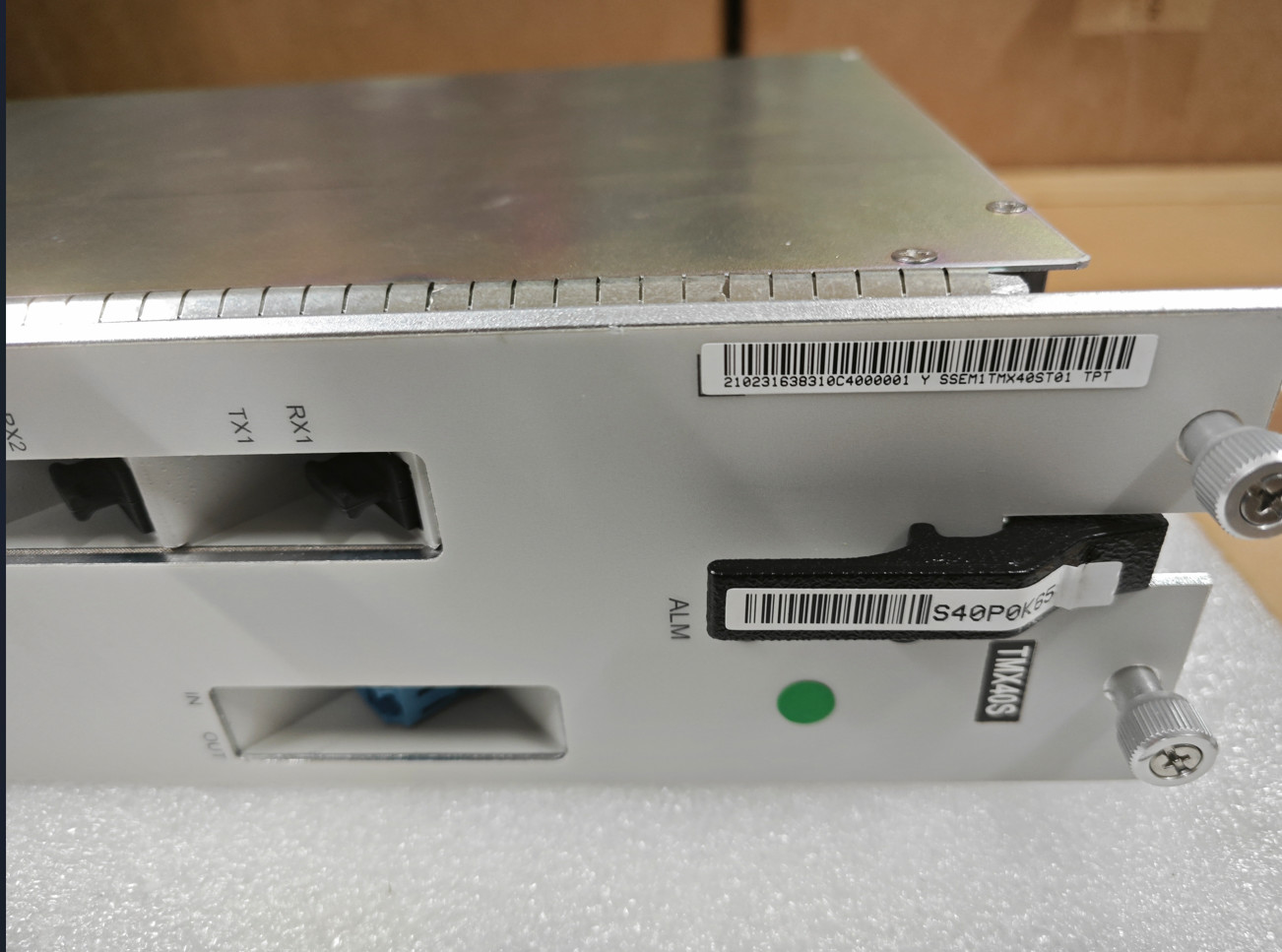 HW 02316383 SSEM1TMX40ST01 TMX40S 40G TRIBUTARY MULTIPLEXING ...