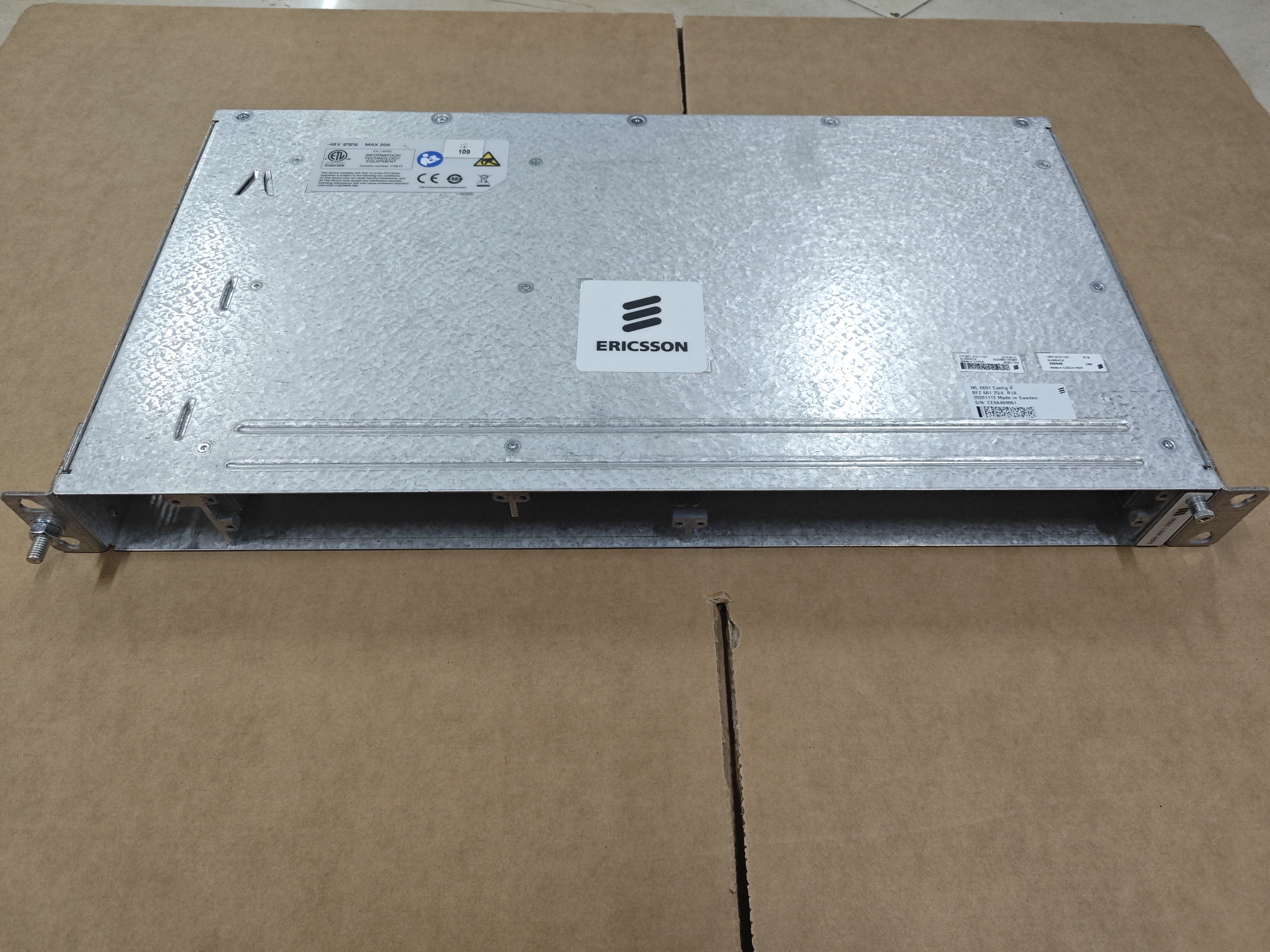 ERICSSON BFL510110/1 ROJ1192512/1 MINI-LINK 6691 SUBRACK