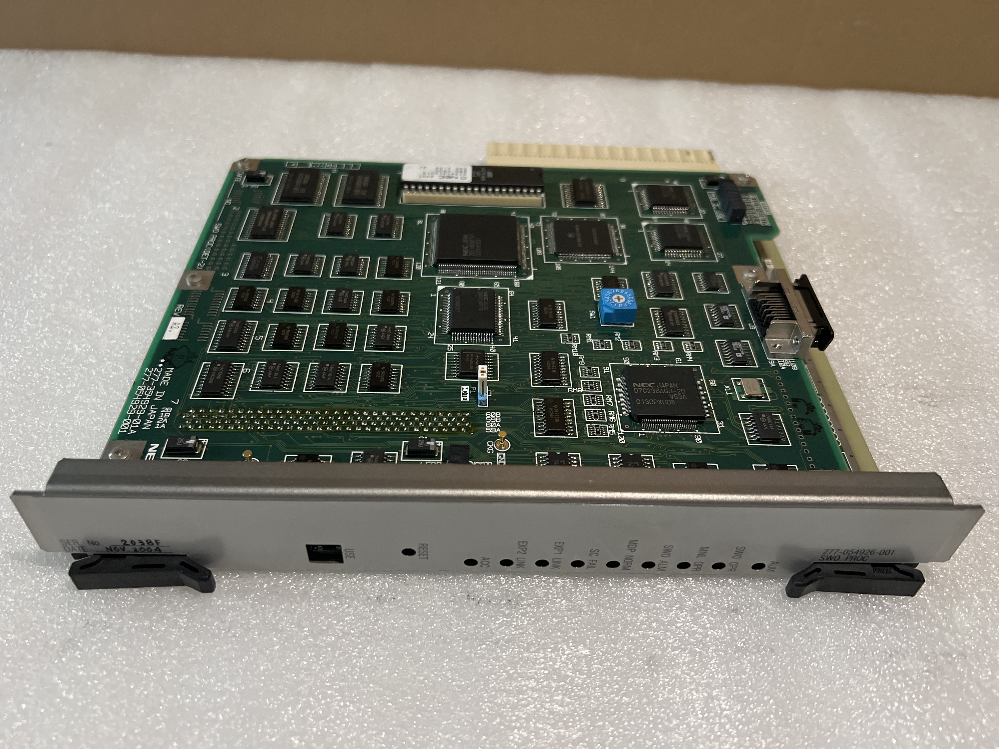 NEC 3000 SERIES 277-054926-001 SWO PROC SWITCH OVER PROCESSOR