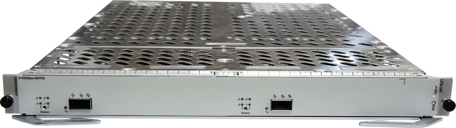 2-Port 100GBase-QSFP28 Integrated Line Processing Unit (LPUI-240)