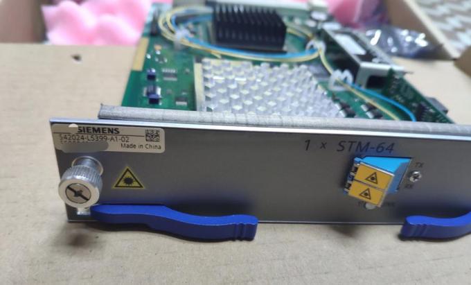 SIEMENS STM-64 CARD, 1X STM-64 OPT.(SR-1) 12KM S42024-L5399-A1 SURPASS ...