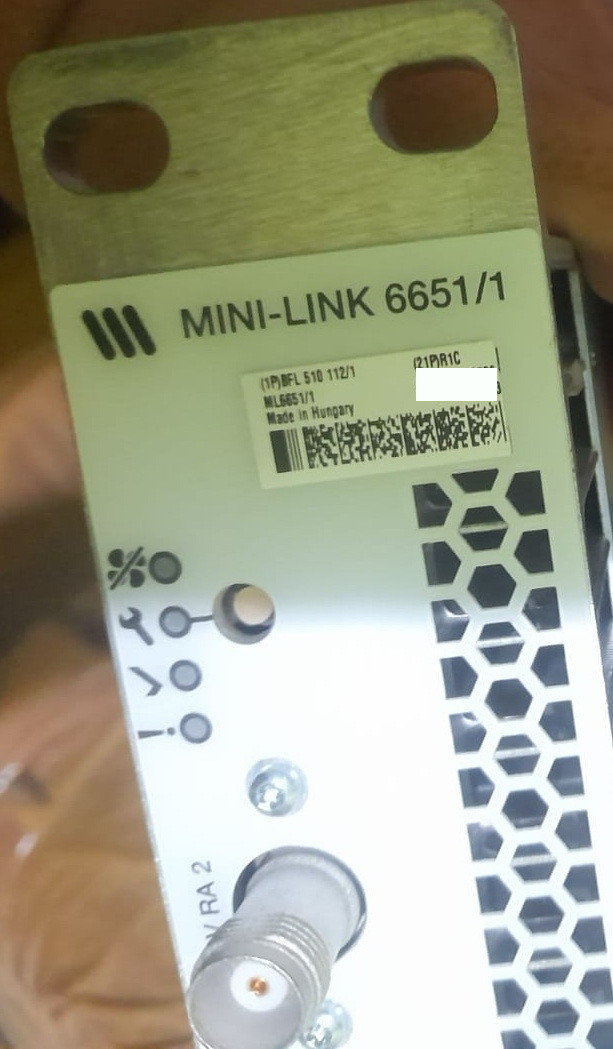 ERICSSON MINI-LINK 6651/1 AMM4u 1 BFL 510 112/1 BFL510112/1